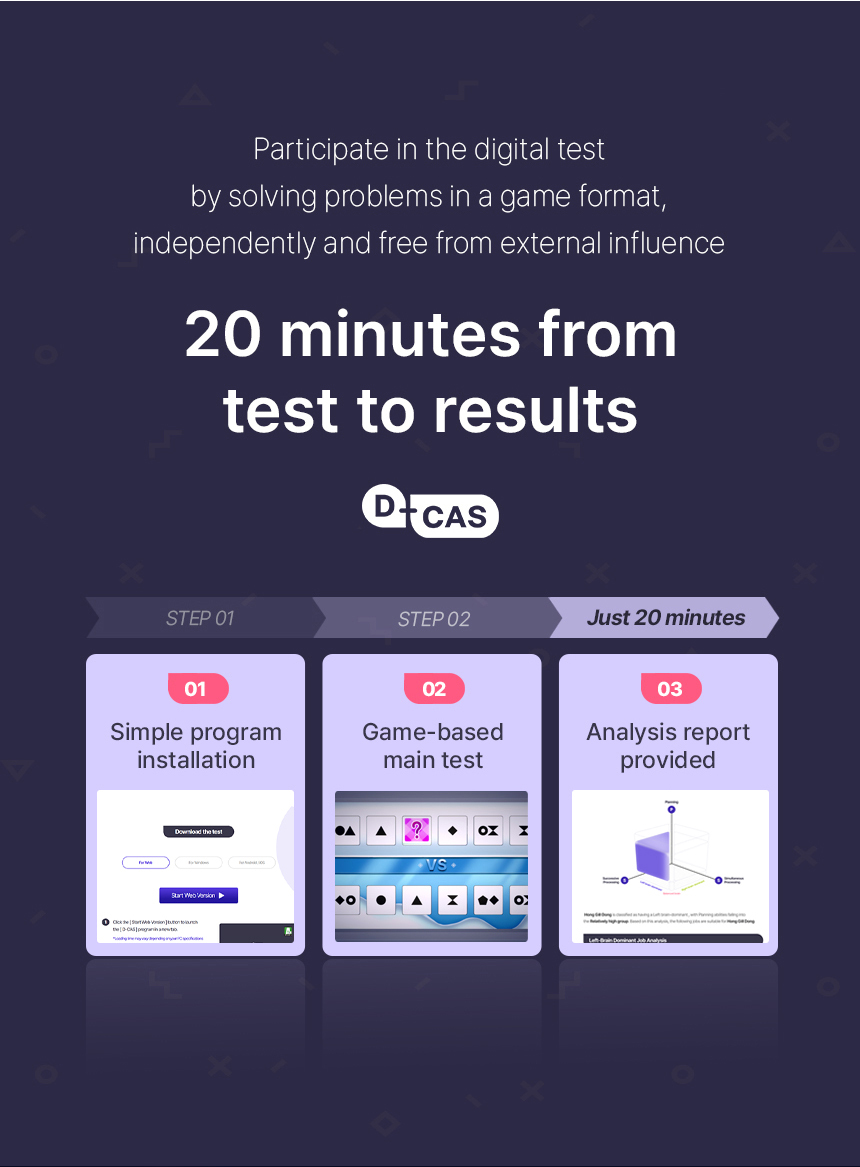 뇌 기반 적성 발굴의 시작 디카스(D-CAS)
